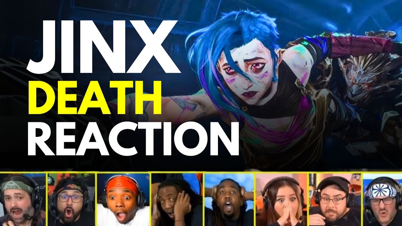 Jinx Death Reaction Mashup × Arcane Reaction 🥹🤬 - YouTube