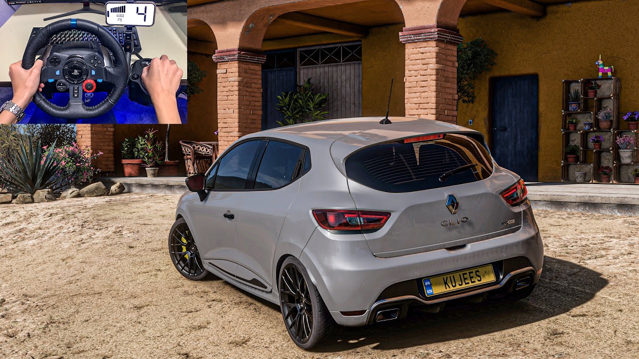 forza horizon 5 - Renault Clio RS | Logitech G29 Gameplay - YouTube
