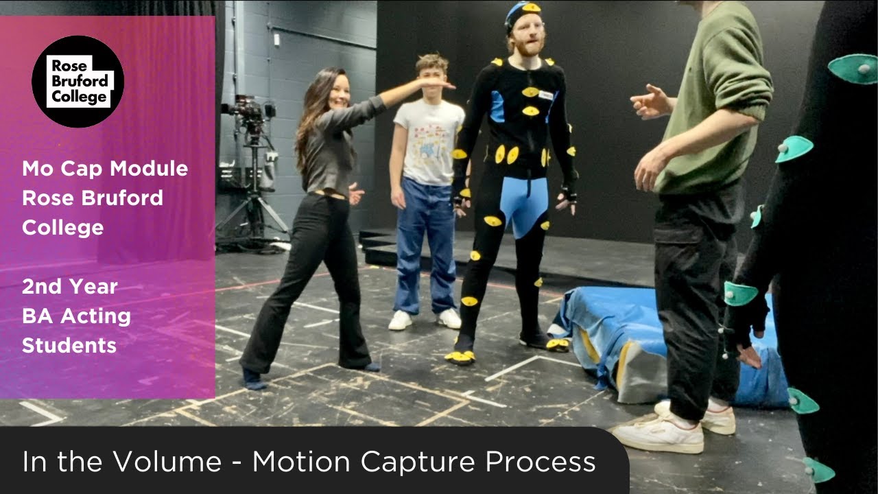 Motion Capture Process - Rose Bruford College - BA Acting - YouTube