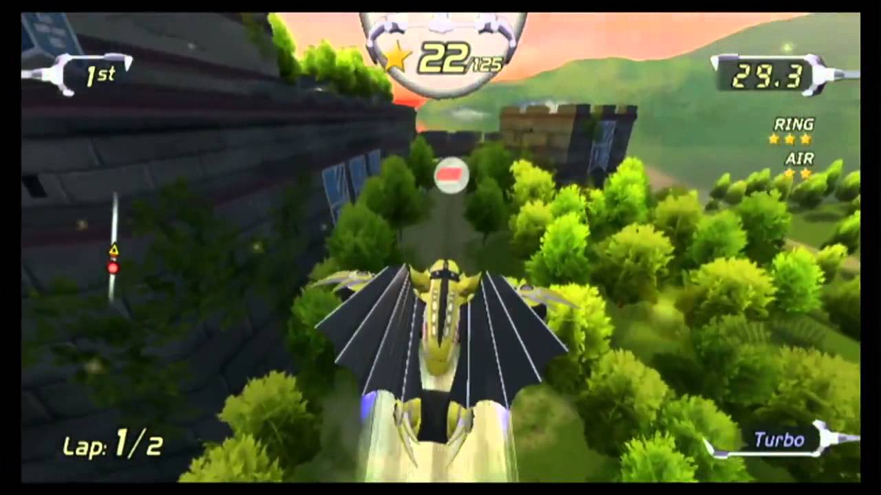 Classic Game Room EXCITEBOTS TRICK RACING review for Wii - YouTube