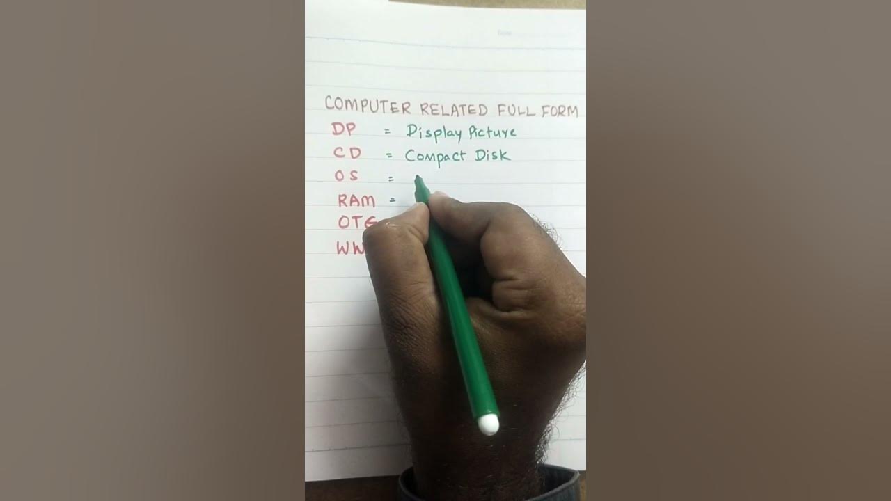 COMPUTER RELATED FULL FORM PART 2 - YouTube