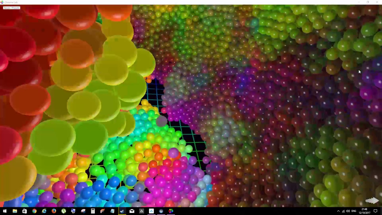 HTC VIVE Chroma Lab MESSING WITH PHYSICS IN VIRTUAL REALITY !! - YouTube