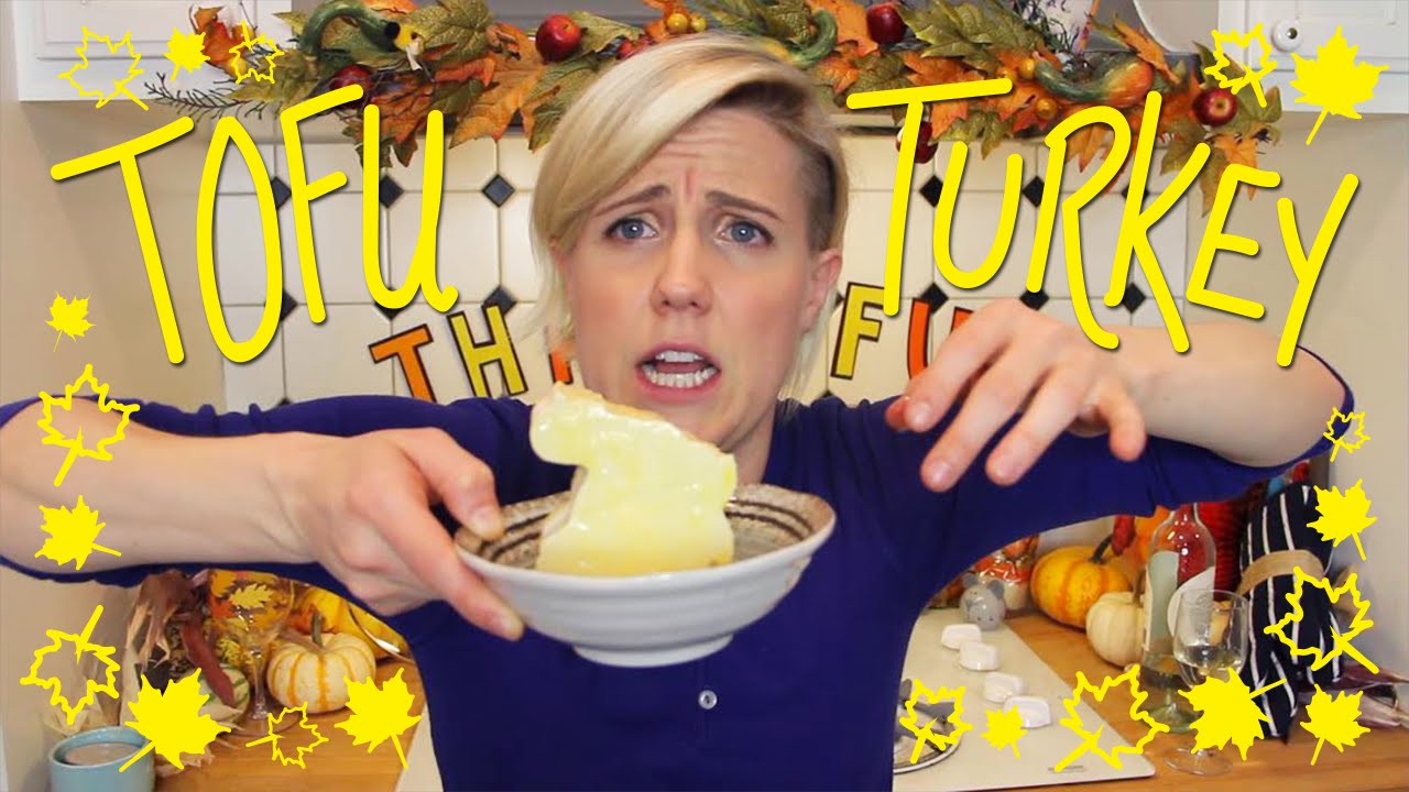 MY DRUNK KITCHEN: Thanksgiving Turkey! (ft. Tofu) - YouTube