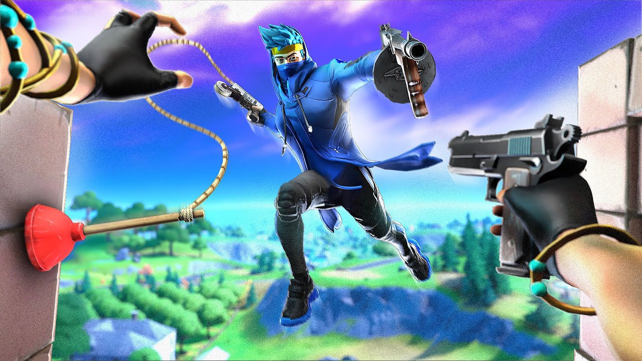 FLYING AROUND WITH THE MYTHIC GRAPPLE GUN! W/ TIMTHETATMAN - YouTube