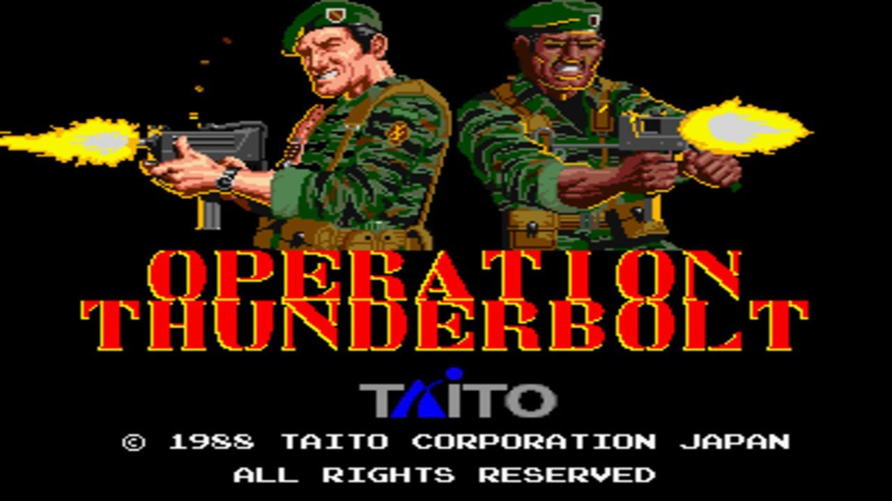 Operation Thunderbolt Arcade Playthrough - YouTube