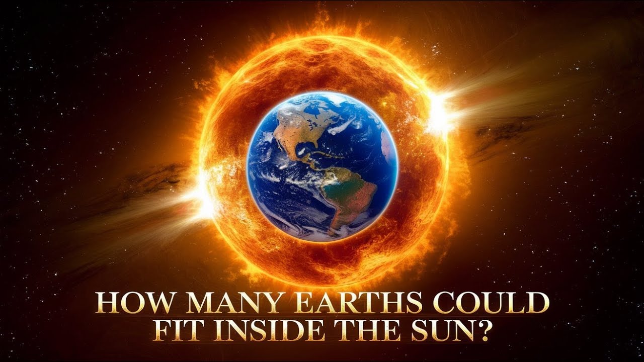 How Many Earths Could Fit Inside the Sun? - YouTube