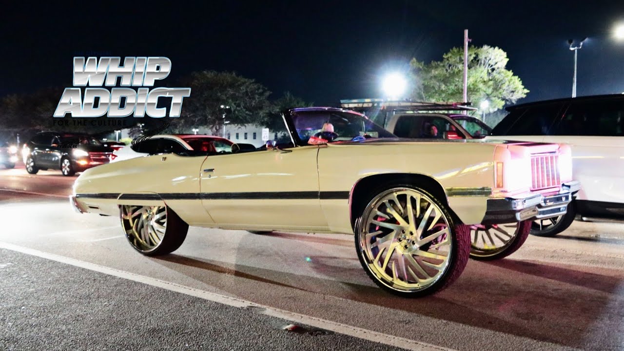 WhipAddict: 74' Chevy Caprice Convertible Bagged on 30s Drops The A ...