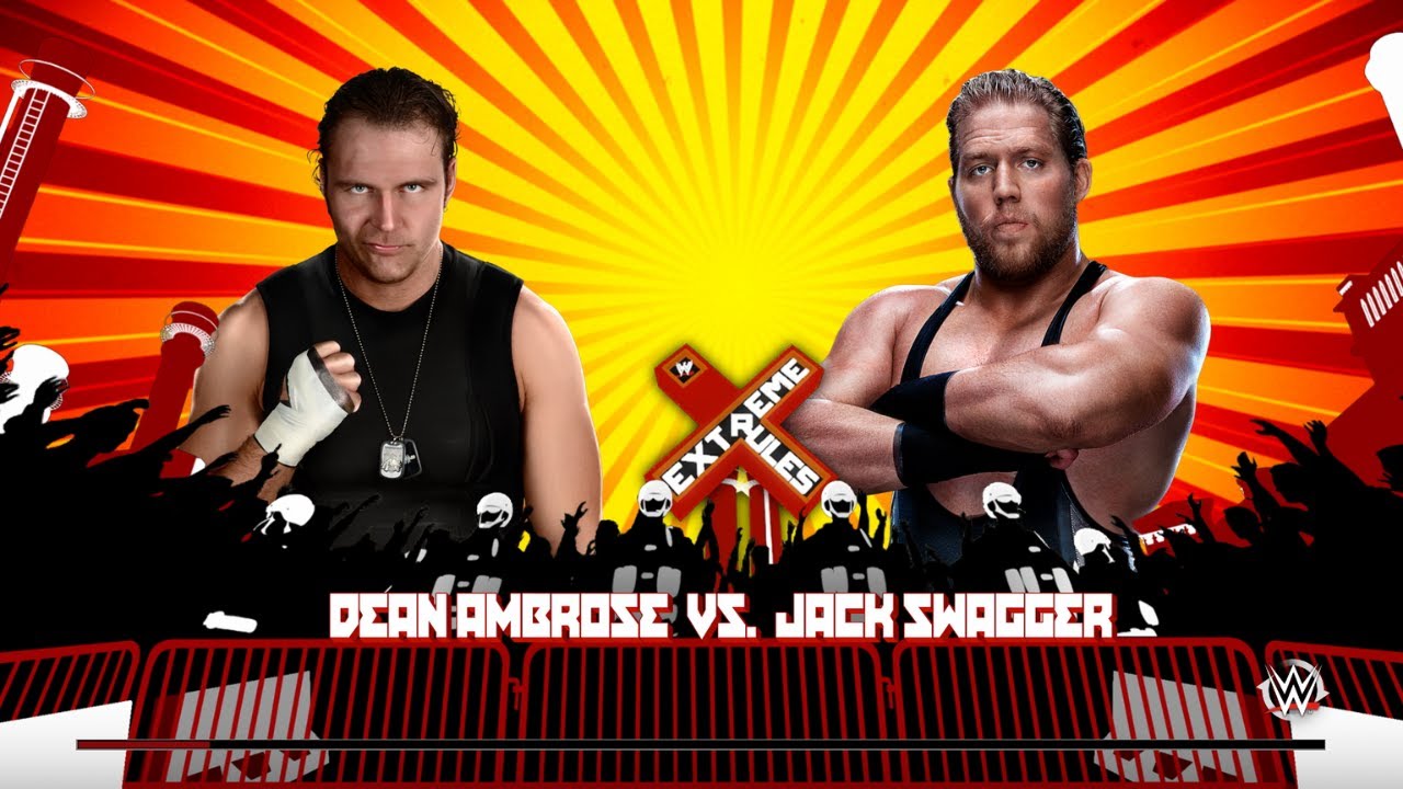 WWE 2K15 - Dean Ambrose vs. Jack Swagger - YouTube