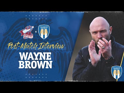 Col U TV | Wayne Brown Post Scunthorpe United