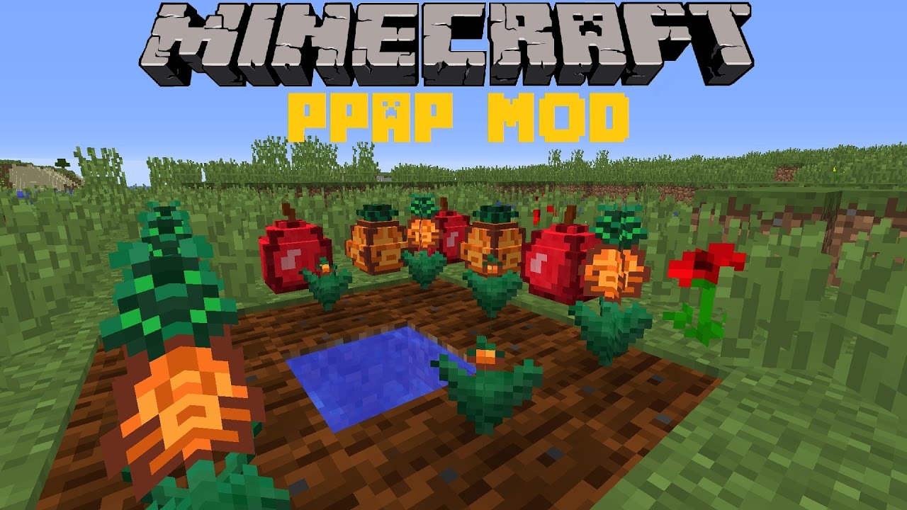Minecraft: PEN PINEAPPLE APPLE PEN! - Mod Bemutató - YouTube