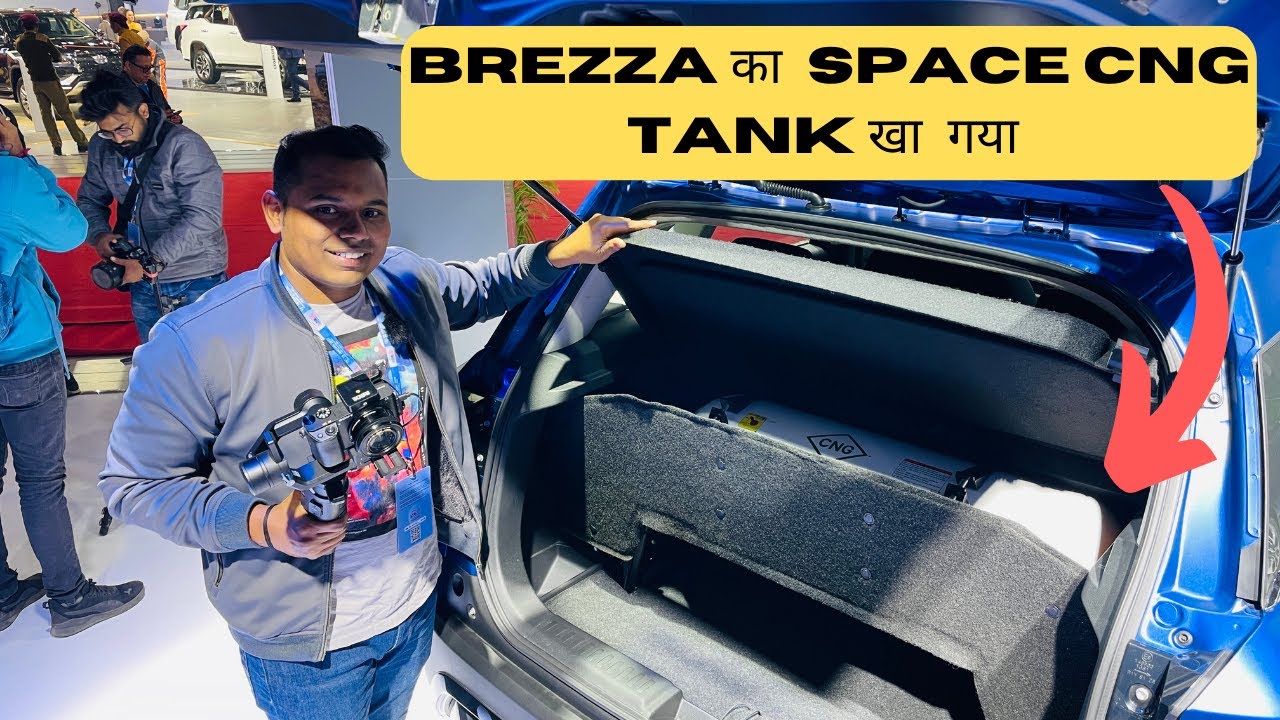 2023 Upcoming Brezza CNG | Maruti Suzuki Brezza CNG | Auto Expo 2023 ...