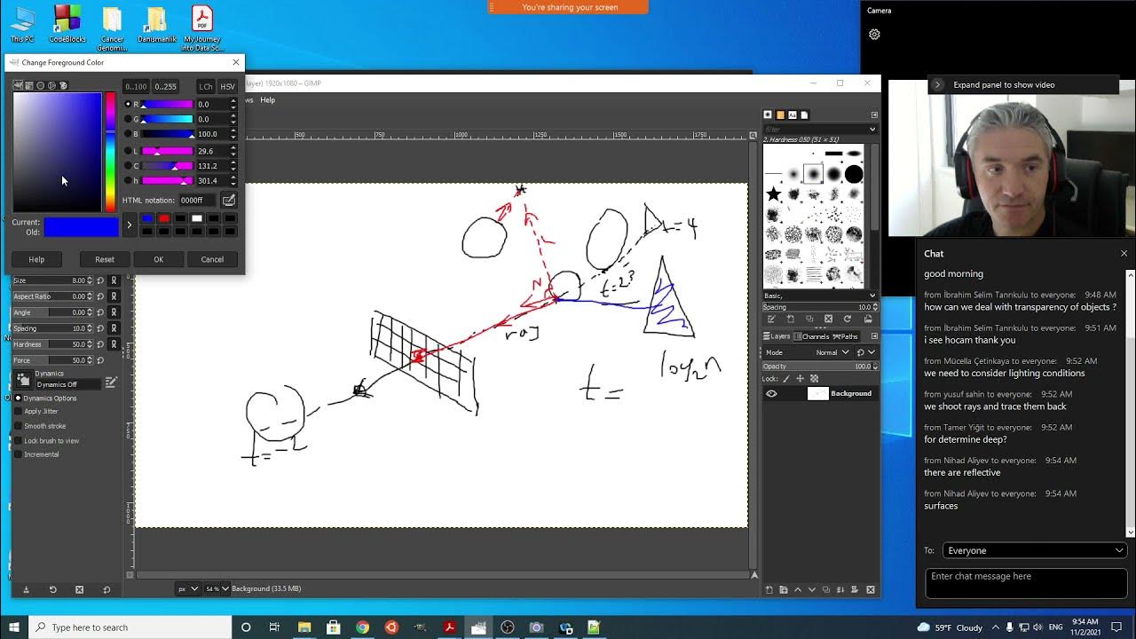 CENG 477 Intro. to Computer Graphics (Section 2, F'21) Week #3 Ray Tracing Geometry Part 3 - YouTube