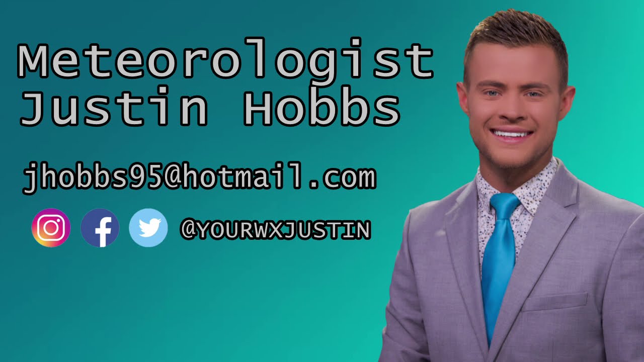 Meteorologist Justin Hobbs Weather Reel 2021 - YouTube