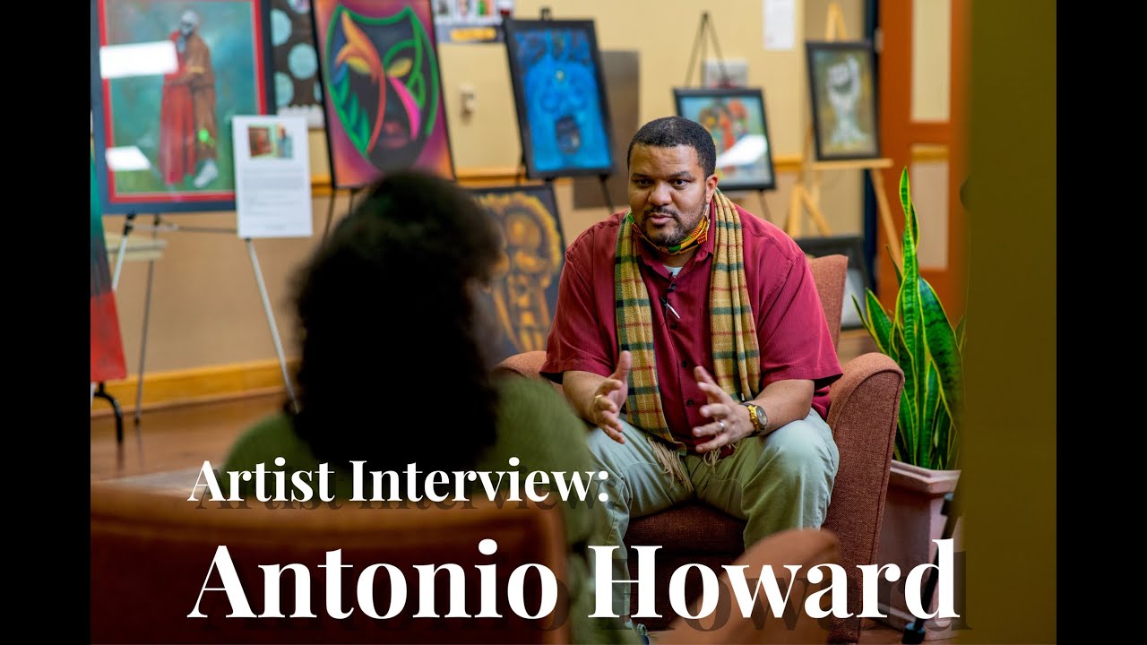 Antonio Howard Artist Interview - YouTube