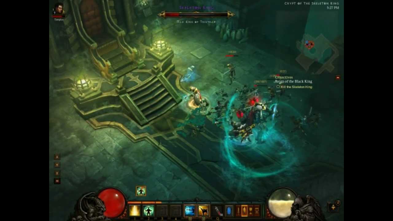 Diablo 3 Skeleton King Instant Karma Achievement - YouTube
