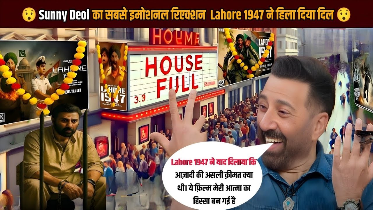 😯 Sunny Deol ka sabse Emotional Reaction Lahore 1947 ne hila diya dil 😯 ...