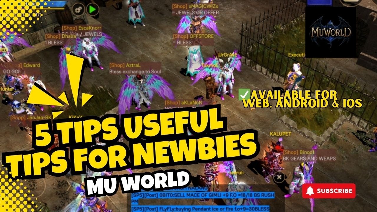 5 Tips & Tricks for Newbies - MU World - YouTube