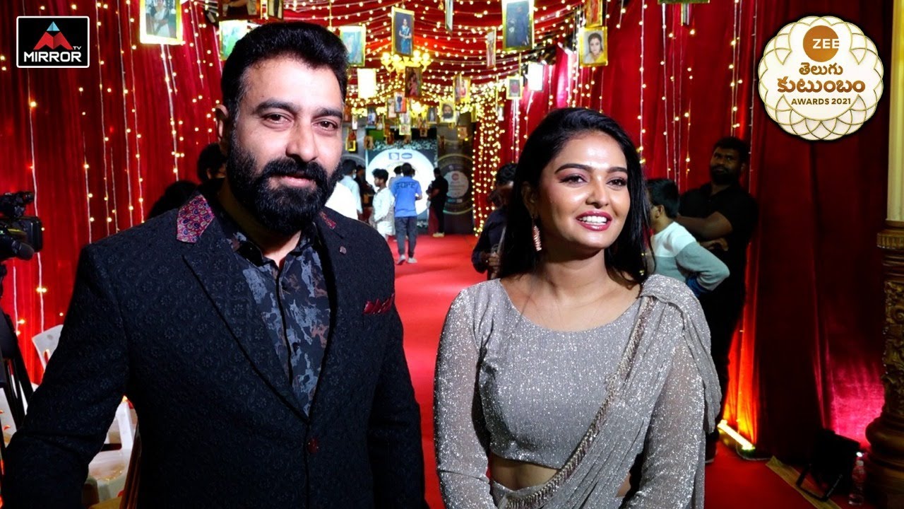 Prema Entha Maduram Serial Fame Aryavardhan And Anu Visuals @ZEE Telugu ...
