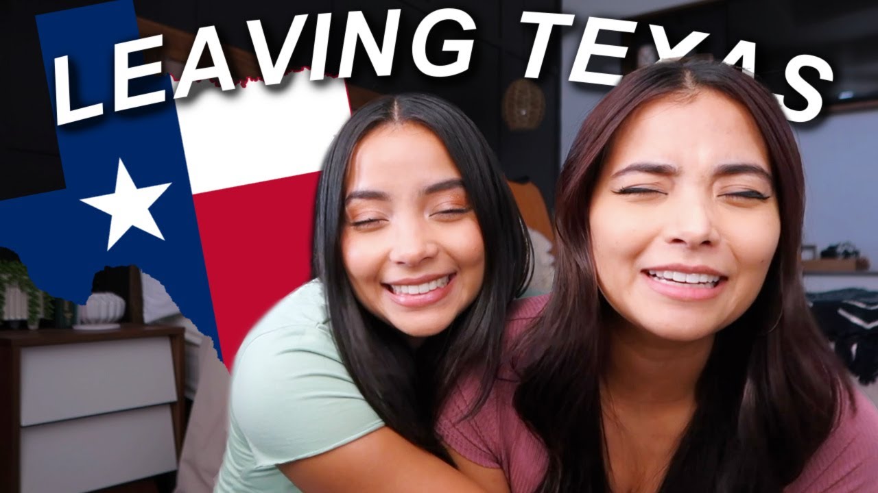 MOVING OUT FOR THE FIRST TIME! *Goodbye Texas* - YouTube