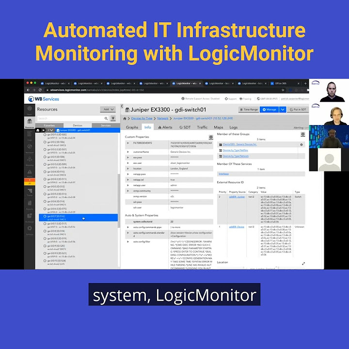 Automated IT Infrastructure Monitoring with LogicMonitor - YouTube