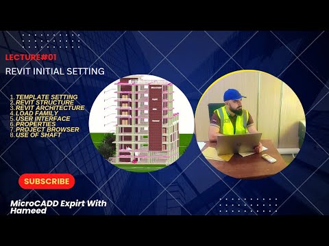 LECTURE-01:REVIT INITIAL SETTING AFTER INSTALLATION | TEMPLATE AND ...