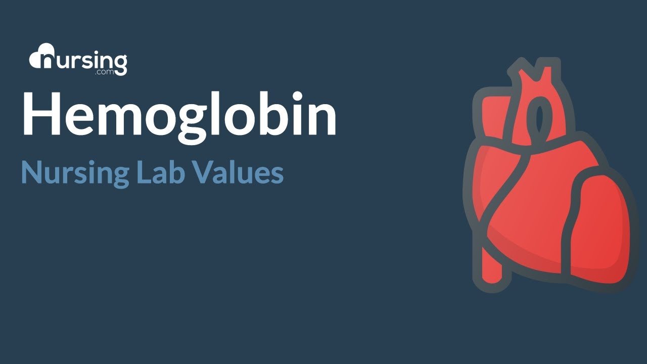 hemoglobin lab value [nursing lab values made easy to remember] free ...