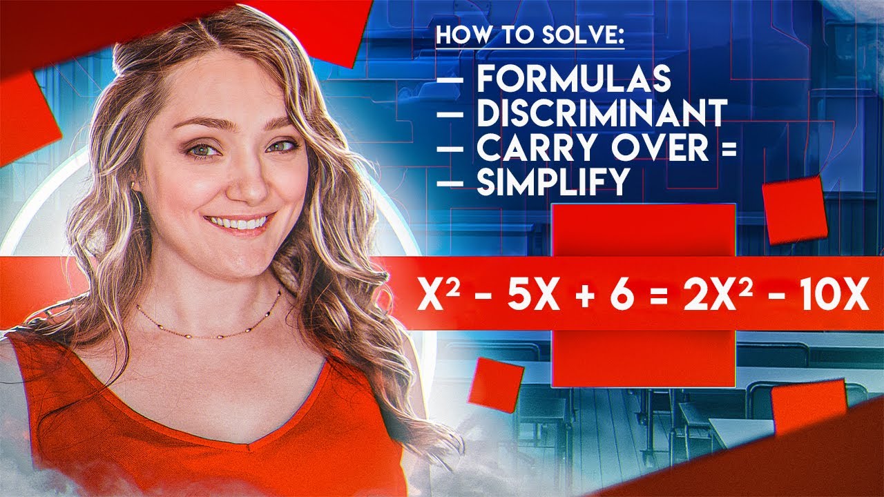 Complete quadratic equations | Solution via discriminant - YouTube