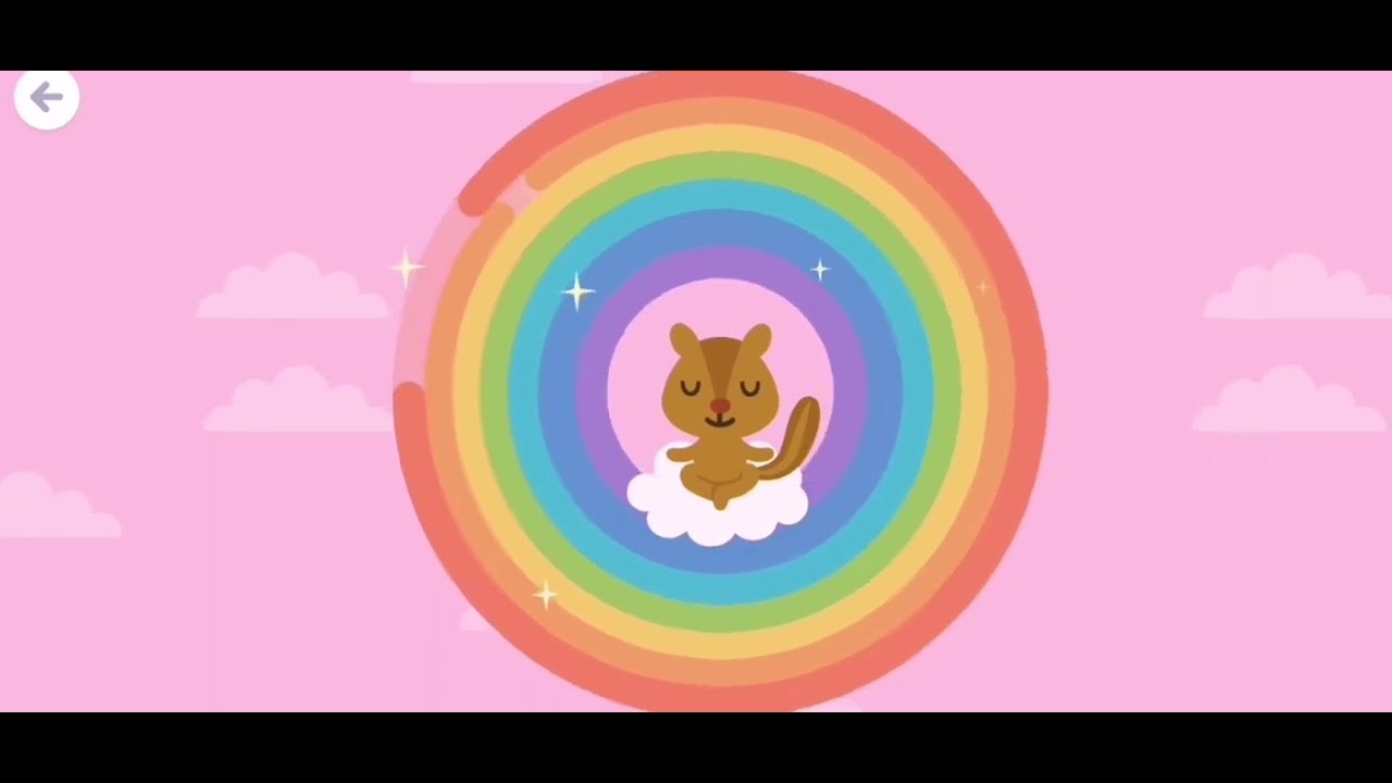 Sago mini school yoga rainbow - YouTube