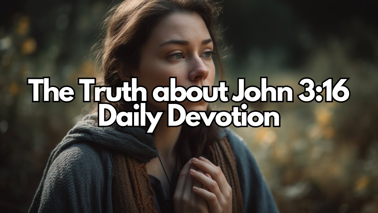 The Truth about John 3:16 - The Most Powerful Message of Love and Salvation - YouTube