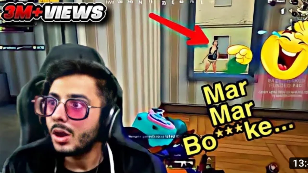 Carry Minati plaing PUBG Game Play|| Funny 😂 Video - YouTube