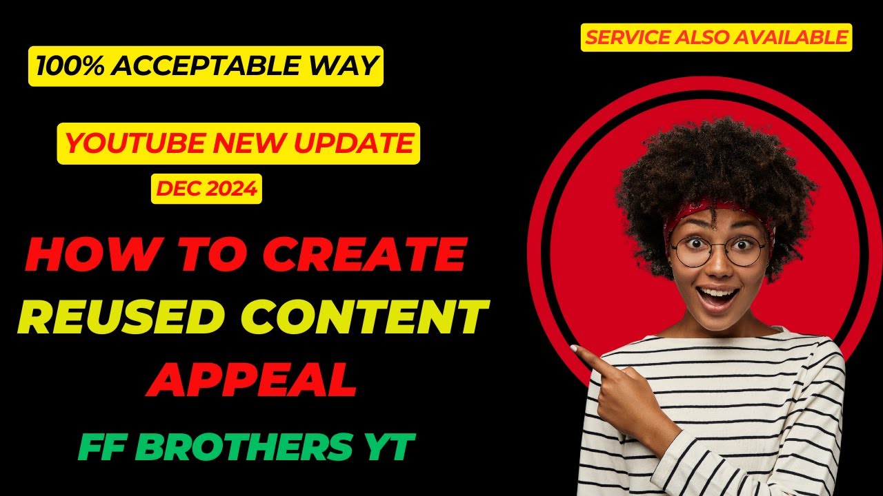 How to create reused content appeal video for your channel? - YouTube