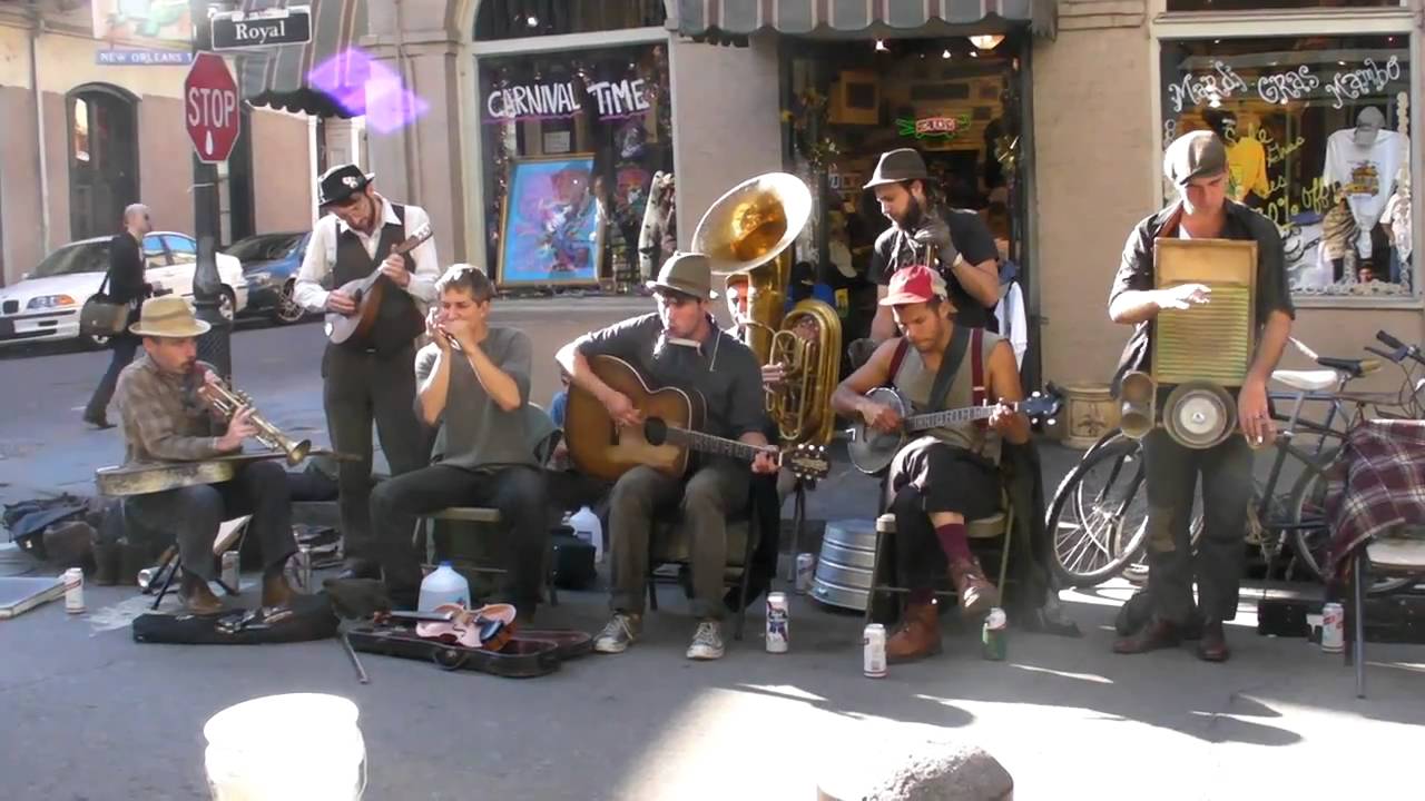 Street Band in New Orleans - YouTube