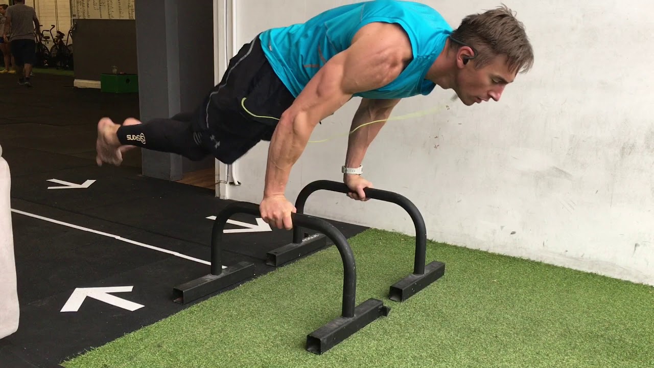 Shoot through core exercise - YouTube