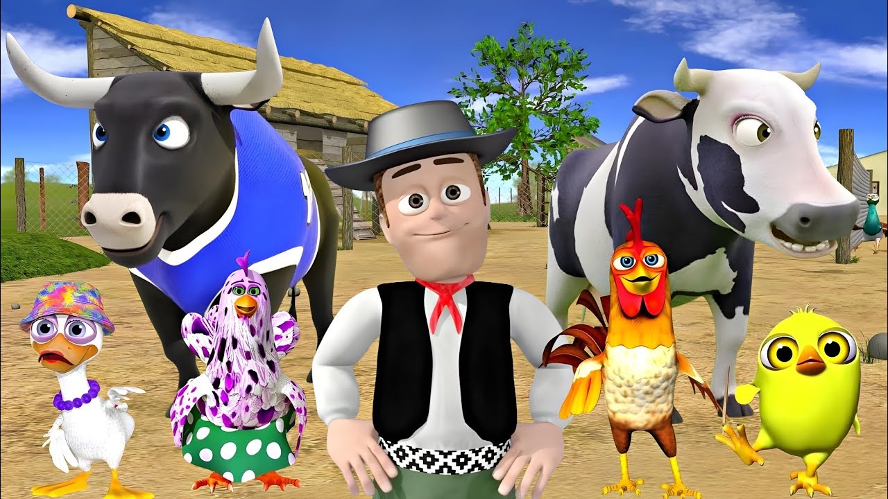 El Pollito Pío 3d - Canciones de la Granja de Zenón - Los Pollitos ...