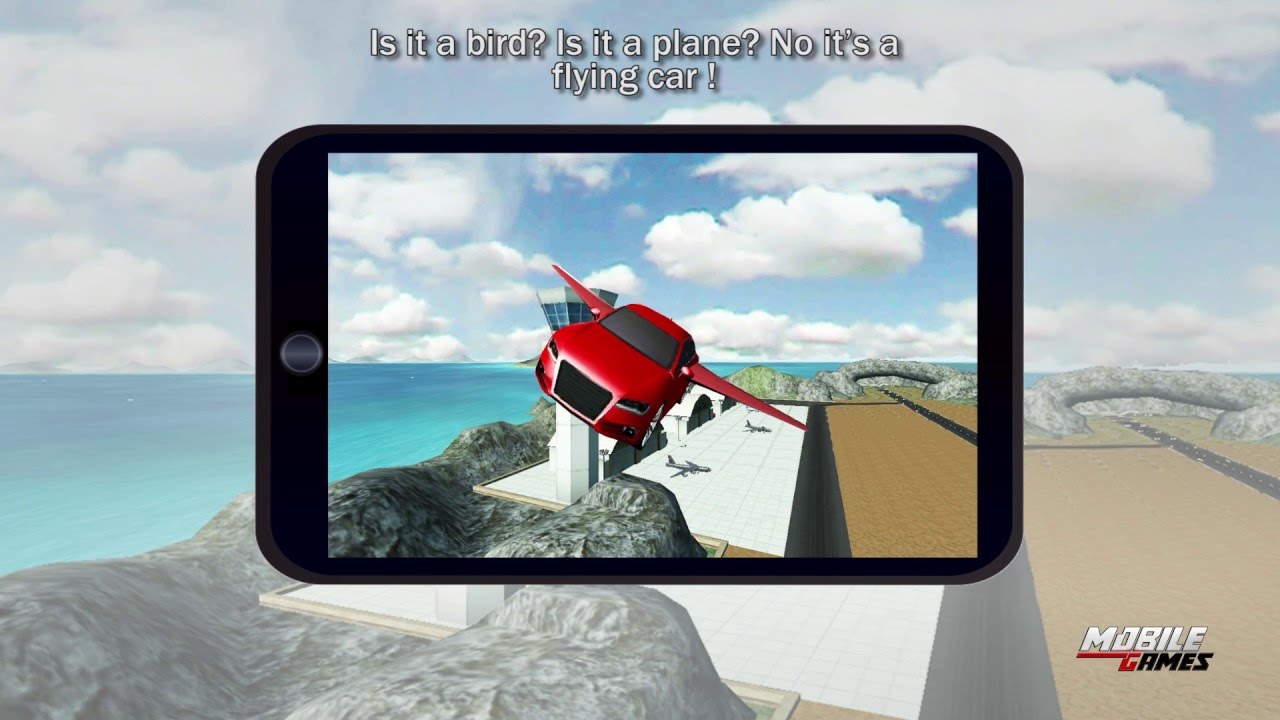 Flying Car Flight Simulator 3D - YouTube