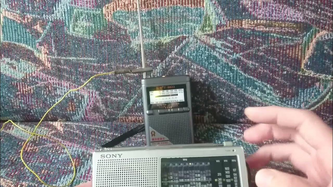 Слушаем радиолюбителей на бытовой приемник - YouTube