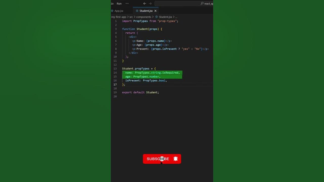 Day 06 of React | Proptypes - YouTube