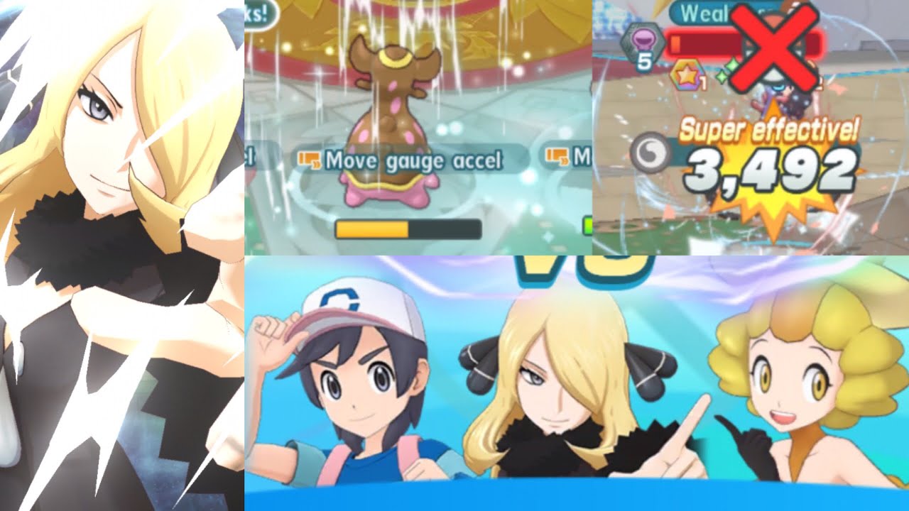 4* 3/5 Lodge Cynthia & Gastrodon Meme DPS vs 2000pts Shauntal On-Type ...