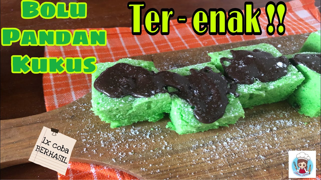 Bolu Pandan Kukus Ter-enak | Mami Kitchen - YouTube