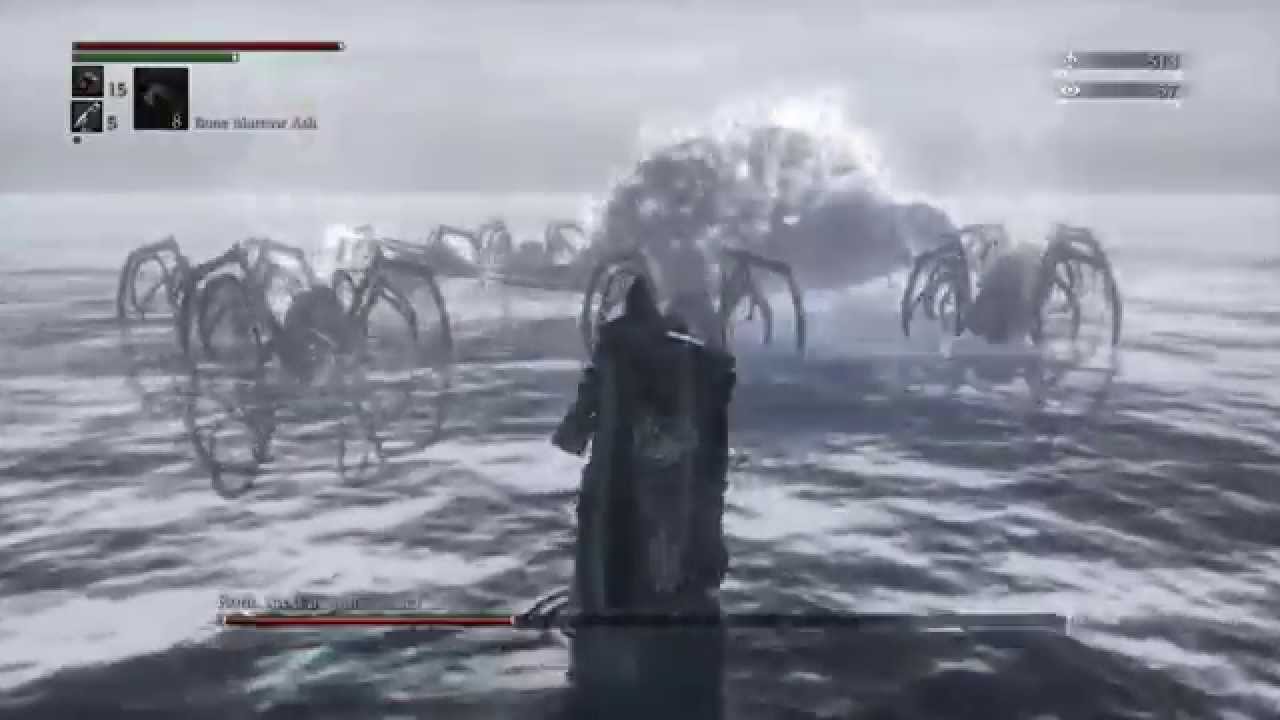 Bloodborne - Rom the Vacuous Spider easy strategy - YouTube