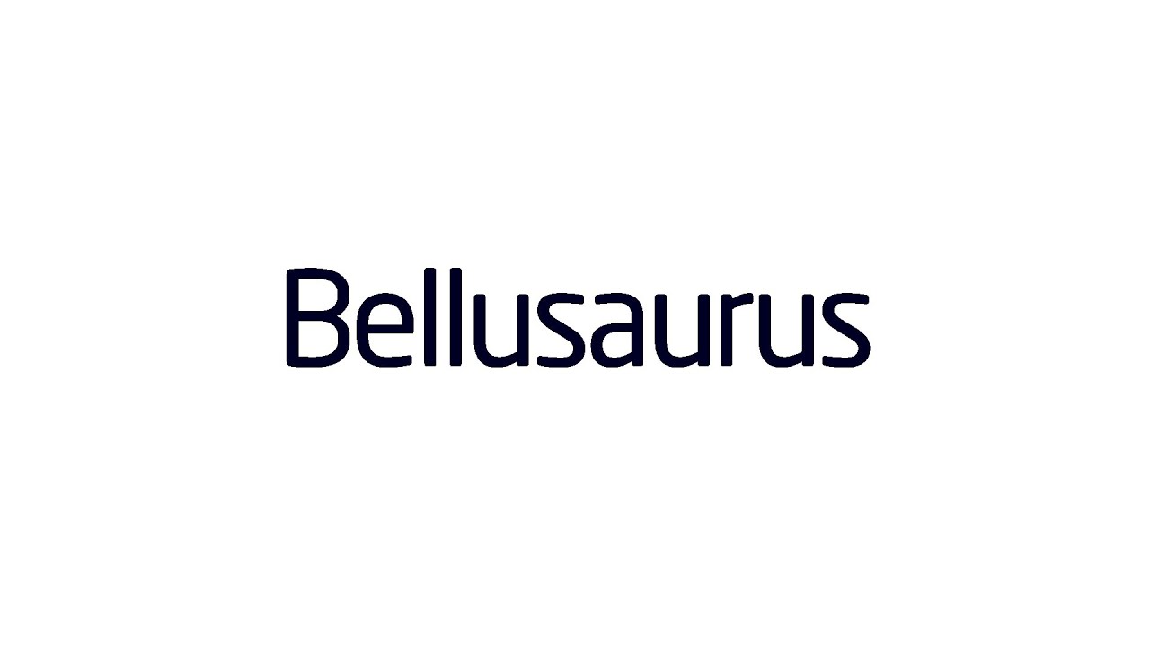 Bellusaurus - YouTube