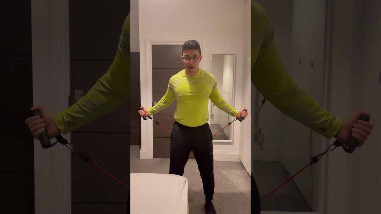 Resistance Band Low to High Fly - YouTube