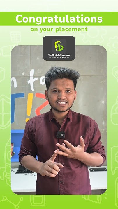 Big Congratulations to Pradip More For amazing placement - YouTube