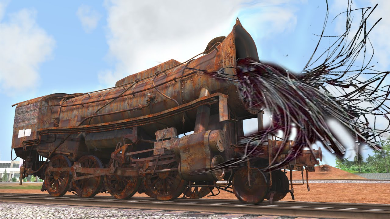 We restored the USATC S160 Class abandoned locomotive in Alaska! - YouTube