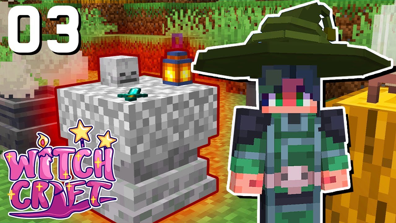 Cursing other Witches! - Modded Minecraft SMP - Witchcraft - Ep.3 - YouTube