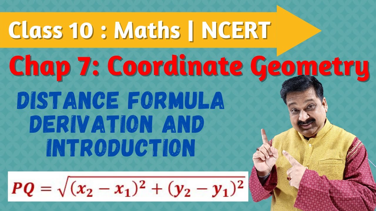 10th Maths NCERT, Chap 7 Coordinate Geometry, Distance Formula ...
