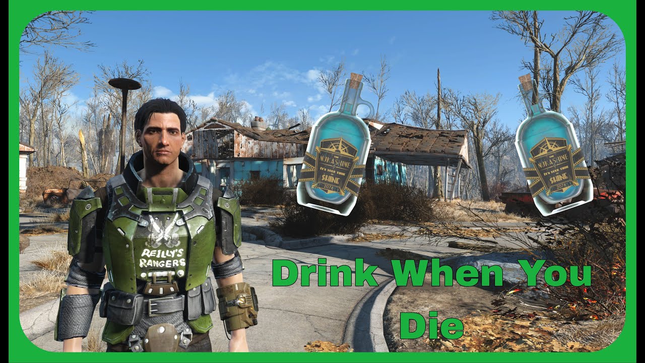 Fallout 4 Survival Stream Drinking Everytime I Die - YouTube