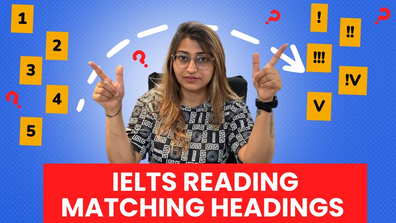 IELTS Reading- Matching Headings | Matching Information | Best Tips ...