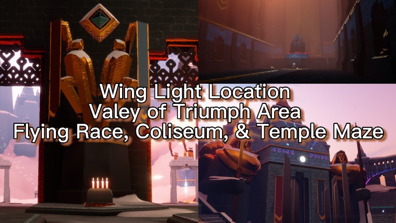Wing Light Location Valey of Triumph Area‎ Flying Race, Coliseum ...
