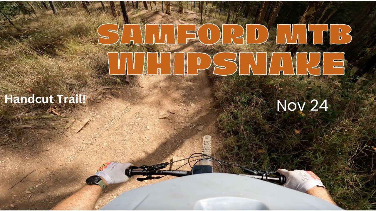 Ironbark Gully MTB (Samford) - Whipsnake Nov 24 - YouTube